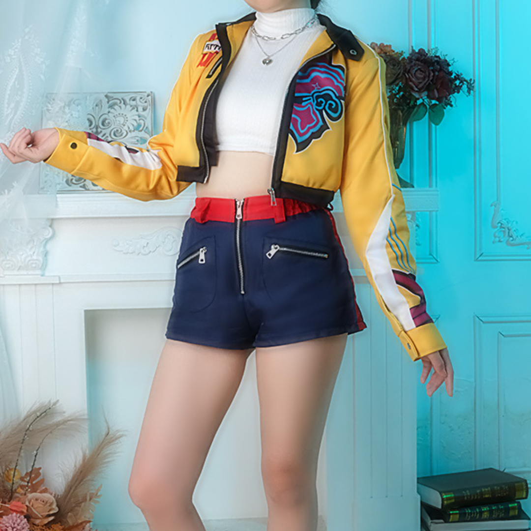 【In Stock】KPOP Demon Hunter Rumi Cosplay Costume - High-Quality & Comp
