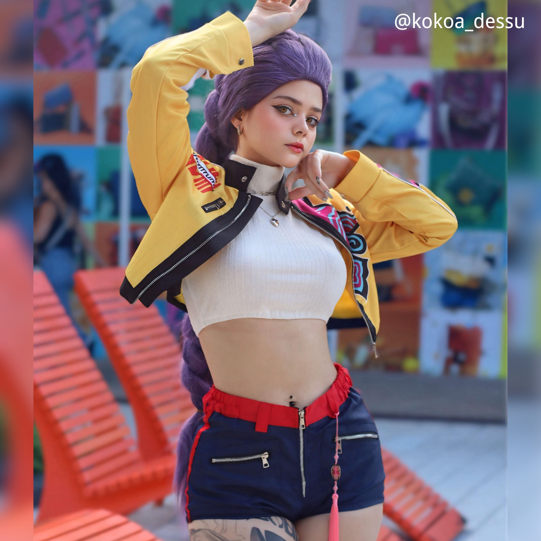 【In Stock】KPOP Demon Hunter Rumi Cosplay Costume - High-Quality & Comp