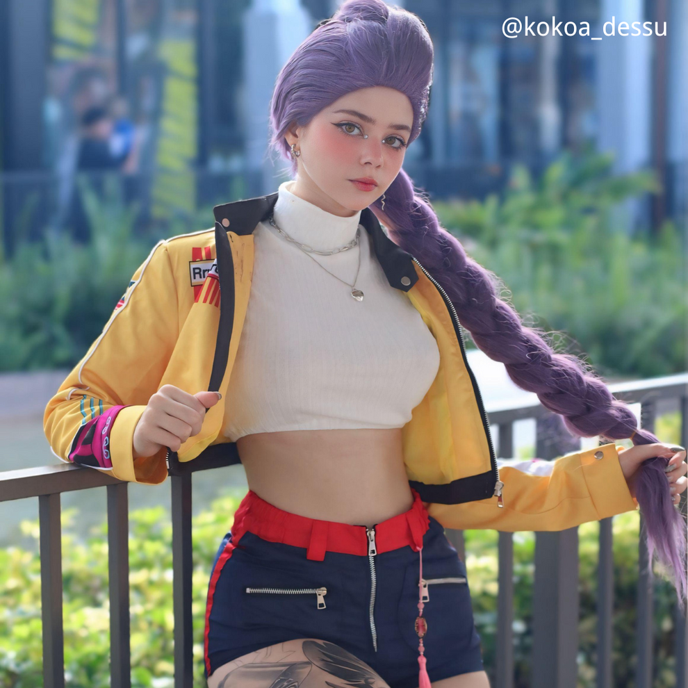 【In Stock】KPOP Demon Hunter Rumi Cosplay Costume - High-Quality & Comp