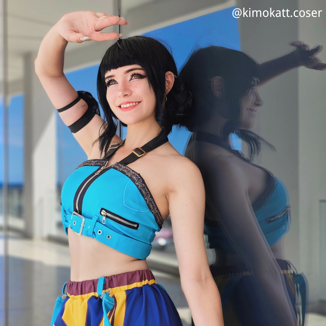 【In Stock】KPOP Demon Hunter ZOEY Cosplay Costume - Air Layer Fabric, C