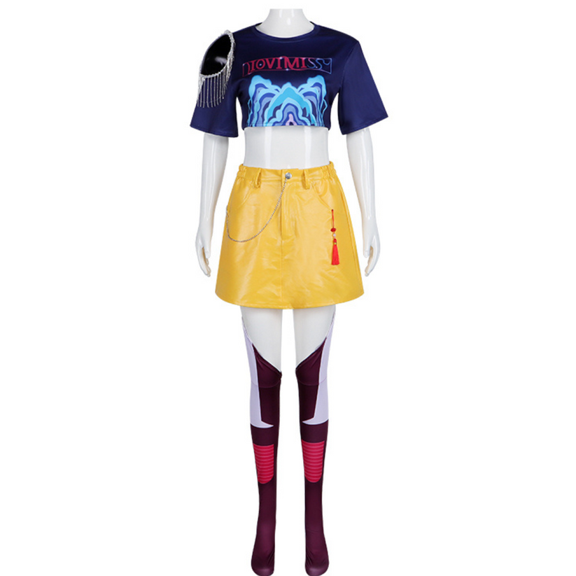 【In Stock】KPOP Demon Hunter MIRA Basic Cosplay Set - Classic Style, Co