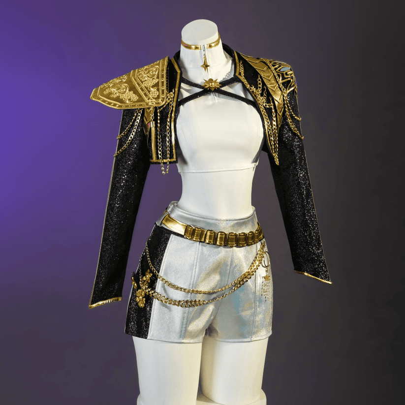 【Last Batch】Rolecosplay Kpop Demon Hunter Golden Rumi Cosplay Costume