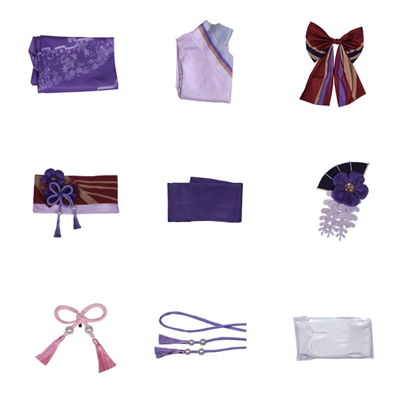 Game Genshin Impact Baal Raiden Shogun Raiden Ei Raiden Makoto Cosplay ...