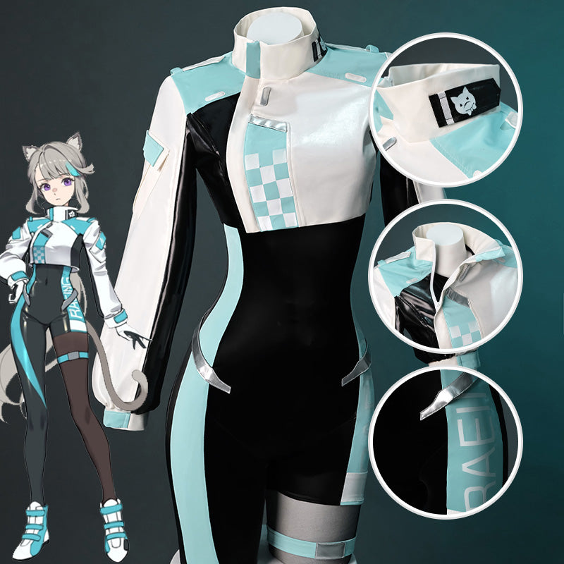 Genshin Impact Lynette Racing Suit Cosplay Costume – Rolecosplay
