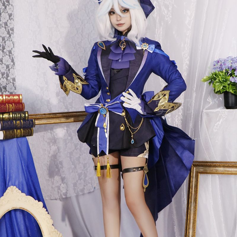 Genshin Impact The Hydro Archon Dark Furina de Fontaine Focalors ...