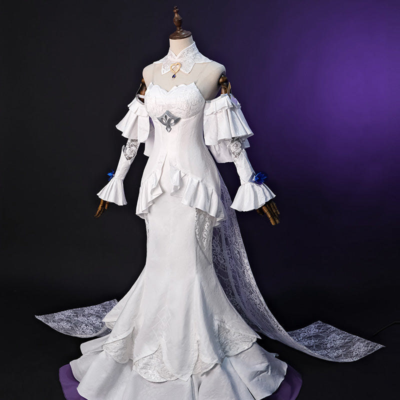 LOL League of Legends Crystal Rose Sona Cosplay Costume – Rolecosplay