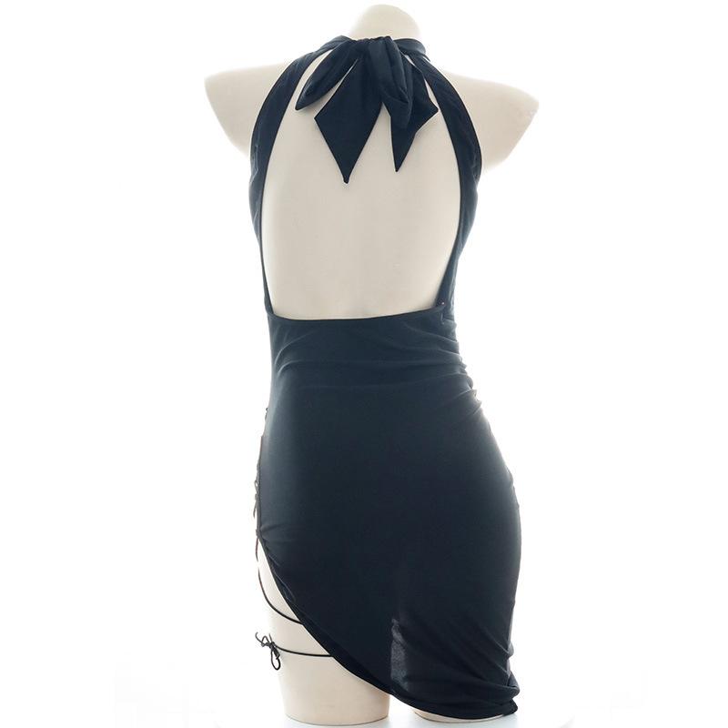 Sexy Translucent High Cut Dress Cosplay Costume – Rolecosplay